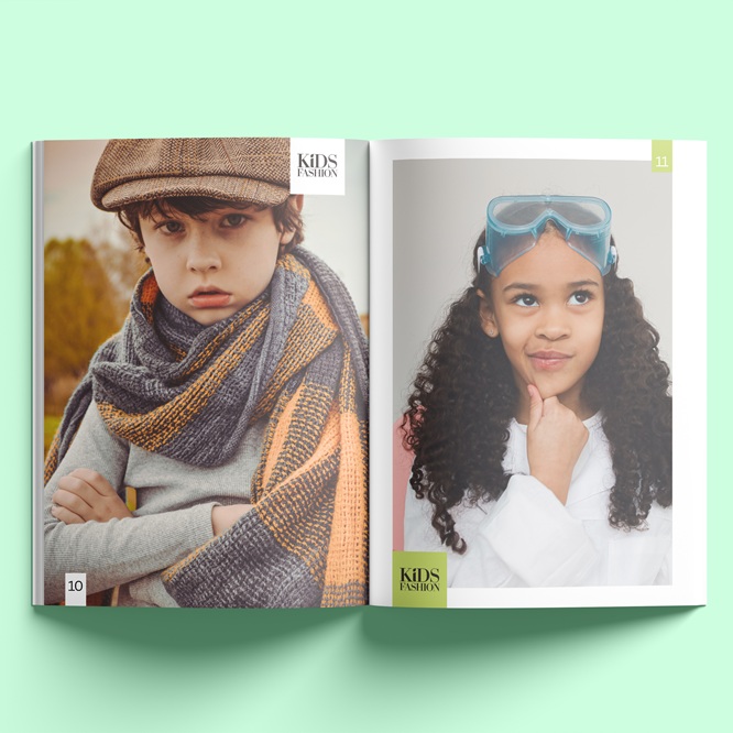 Model Application – Kids Fashion Magazine